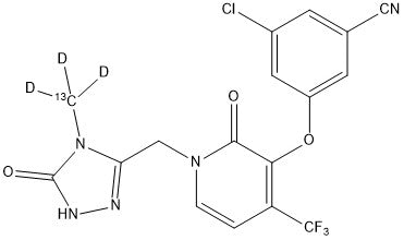 Doravirine-13C,d3 – BDGSynthesis